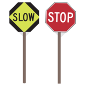 Traffic Control - Stop / Slow - Strada Sign Supply Inc.