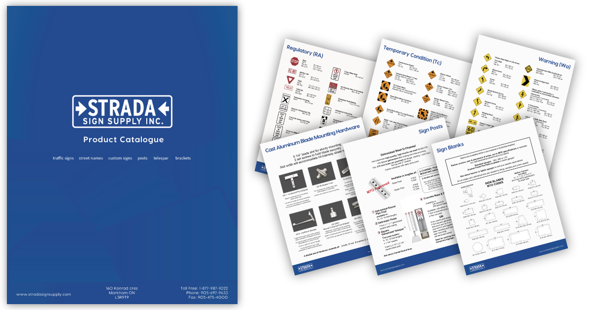 Catalog - Strada Sign Supply Inc.